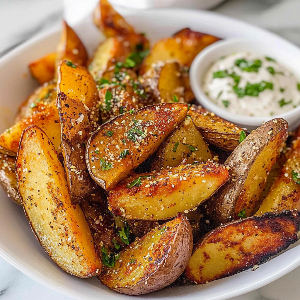 Amazing Cajun Oven Baked Potato Wedges for Delicious Flavor
