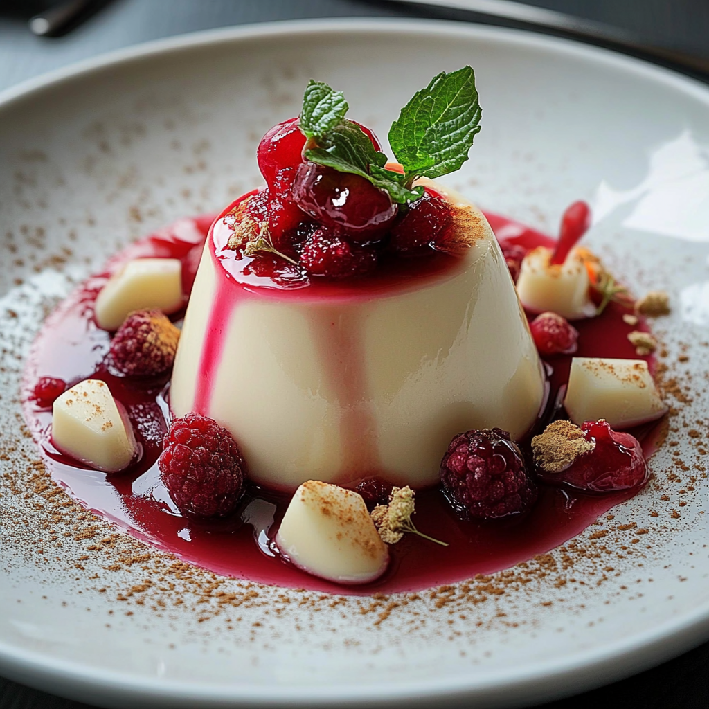 Amazing Rhubarb and Honey Panna Cotta for Delicious Bliss
