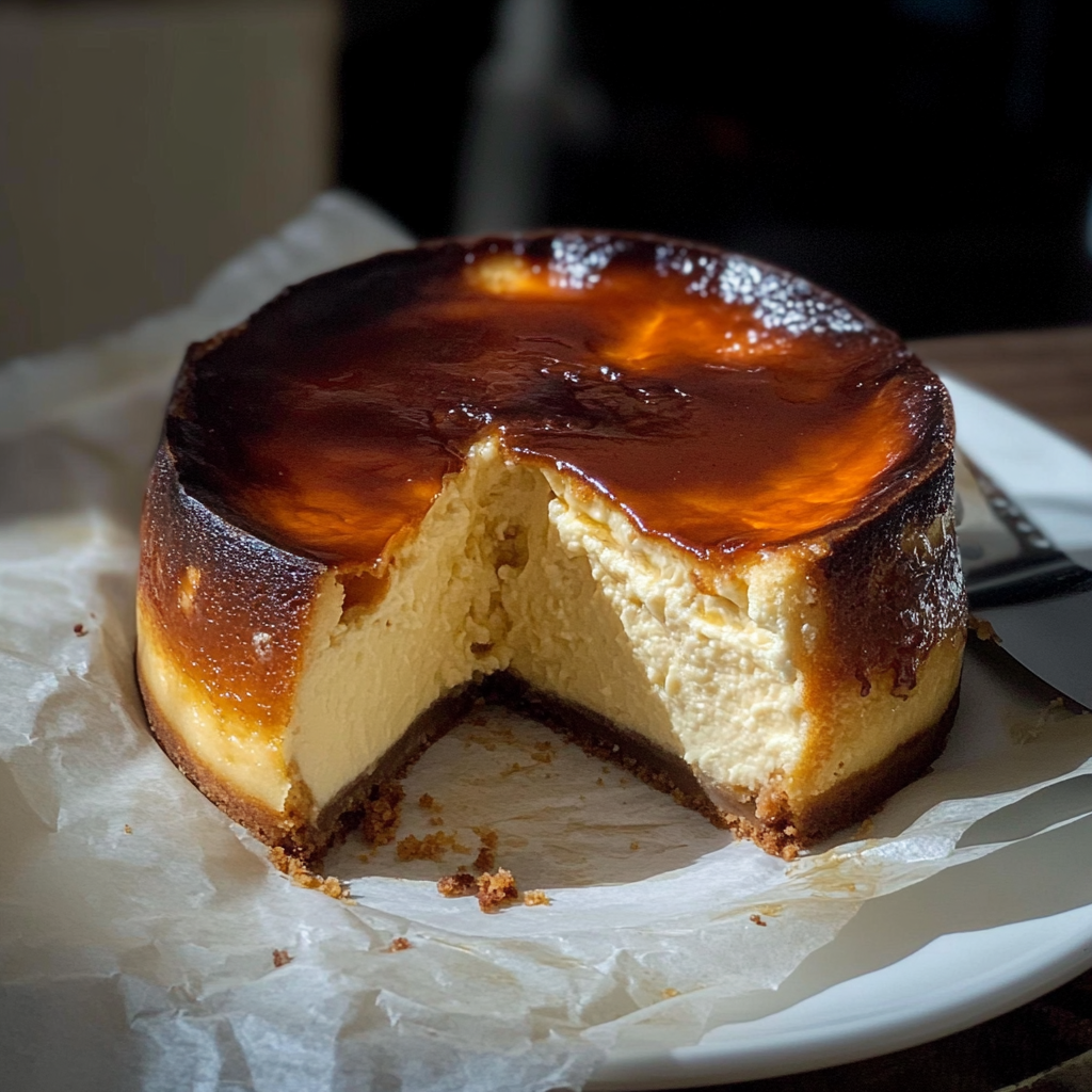 Amazing Basque Burnt Cheesecake for Delicious Indulgence