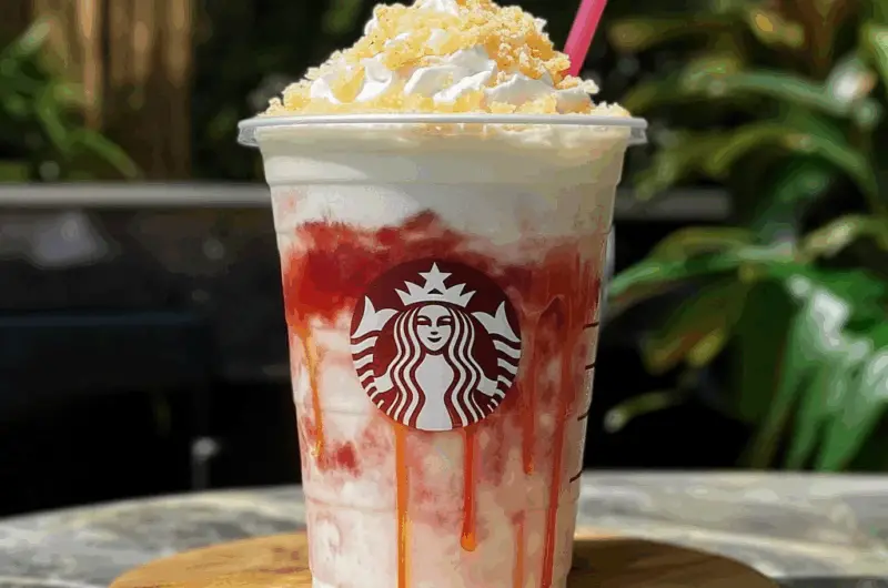 How to make Firework Frappuccino at home - quickdinnersolutions.com
