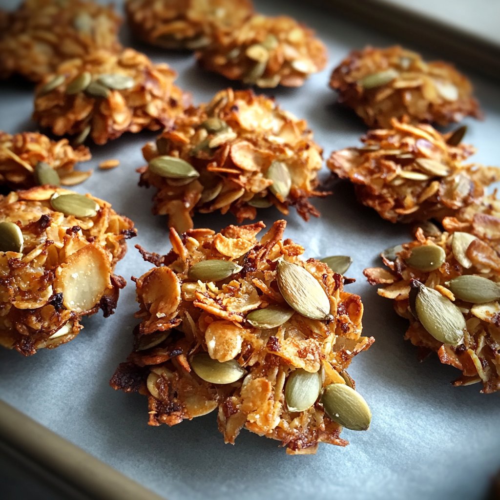 Amazing Pumpkin Seed and Coconut Clusters for Snacking Bliss