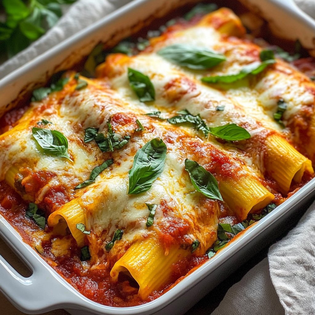 Amazing Three Cheese Manicotti for Delicious Family Dinners
