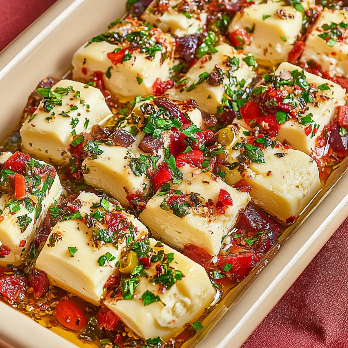 How to Make Delicious Marinated Cheese for Any Occasion