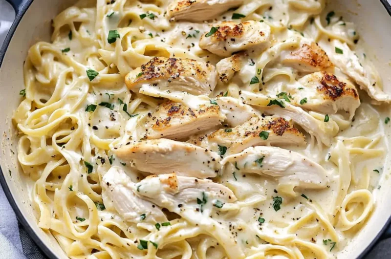 Delicious Homemade Chicken Alfredo in Just 35 Minutes