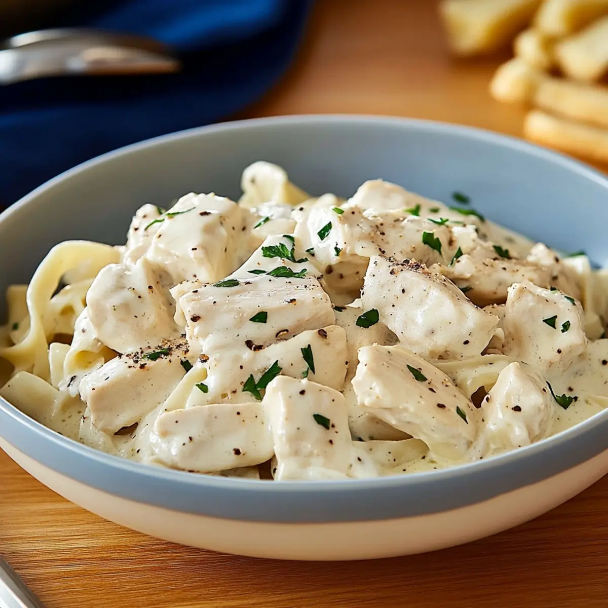 Easy Slow Cooker Chicken Alfredo Recipe for Creamy Comfort Food