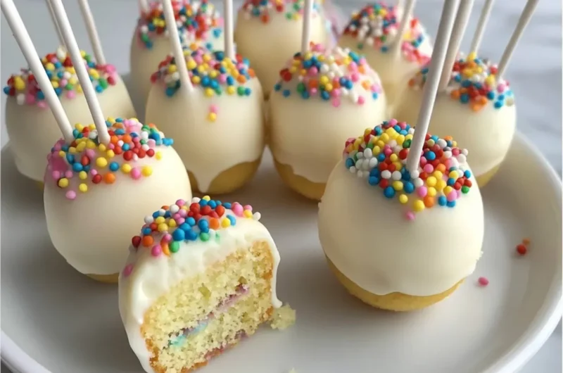 Delicious Vanilla Cake Pops: Easy Recipe for Sweet Treats