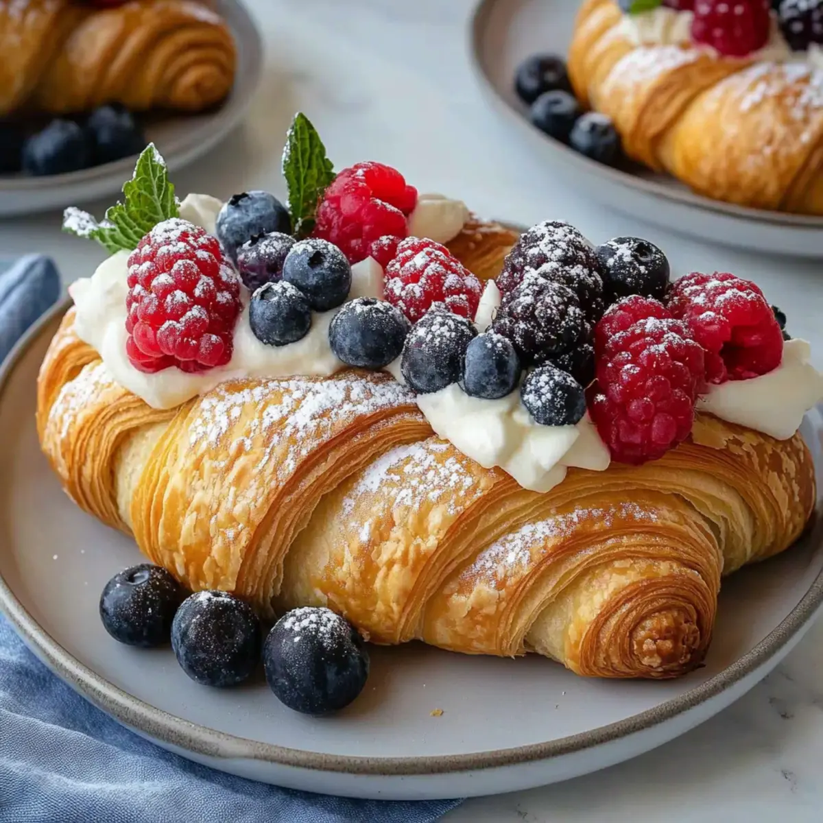 Delicious Berries and Cream Croissant Recipe for All Occasions