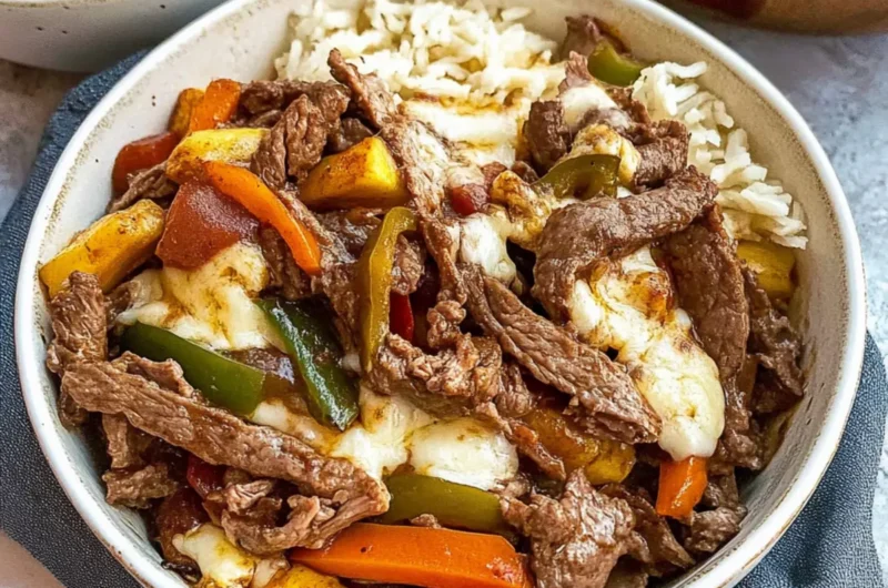 Delicious Philly Cheesesteak Bowl Recipe Ready in 40 Minutes