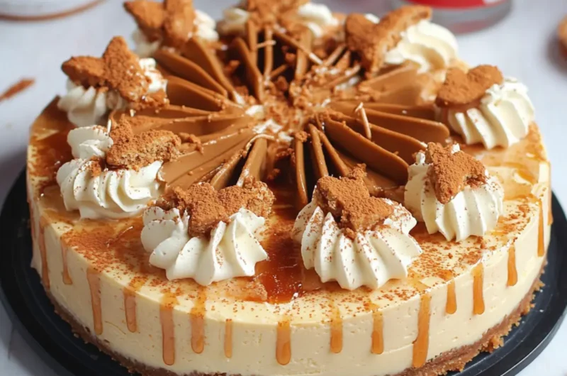 Decadent Valentine’s Lotus Biscoff Cheesecake Recipe for Two