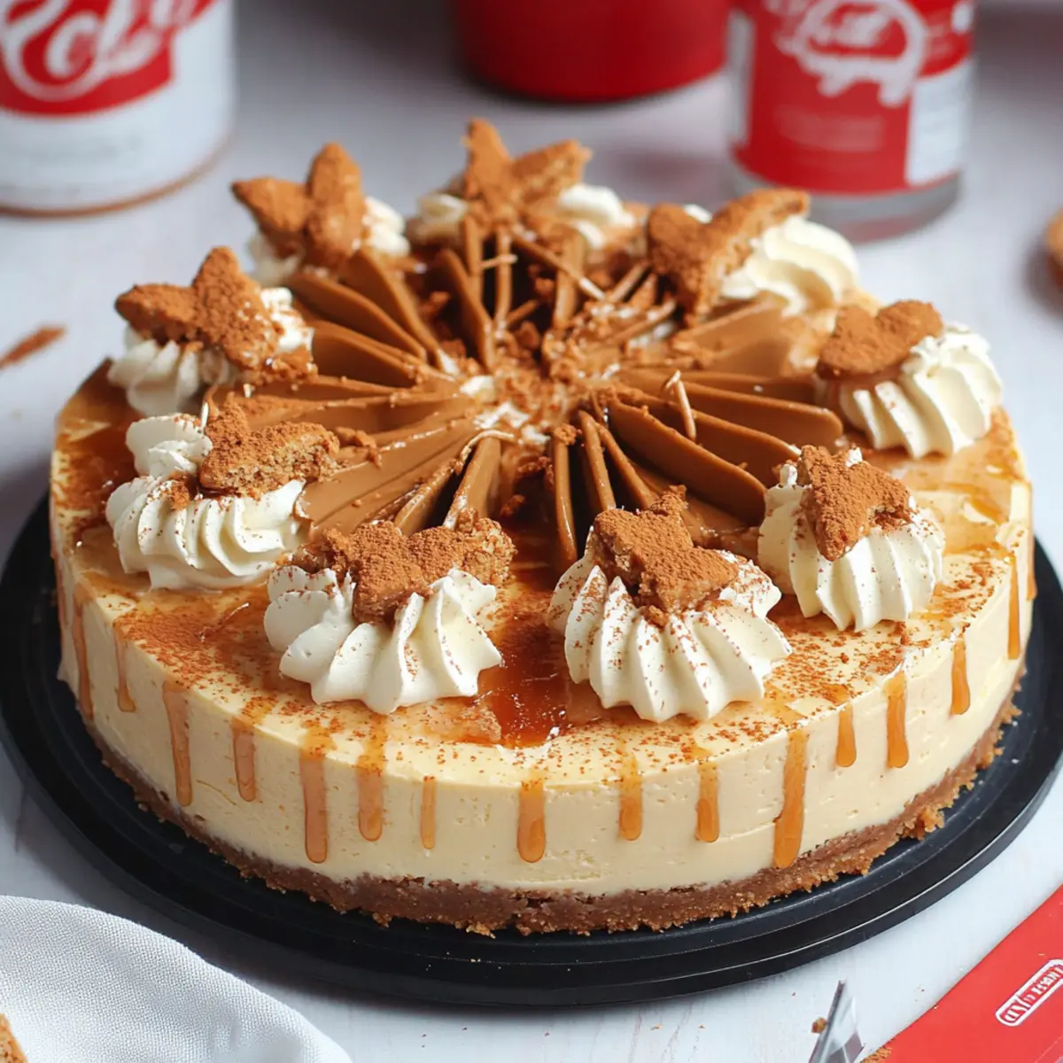 Decadent Valentine’s Lotus Biscoff Cheesecake Recipe for Two